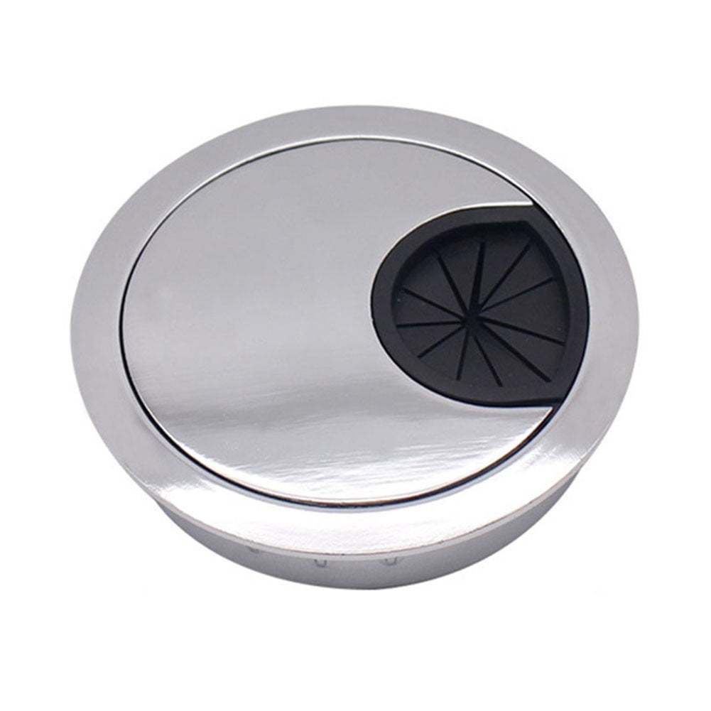 Leke 50mm 60mm 80mm Desk Metal Grommet Table Cable Tidy Wire Hole Cover ...