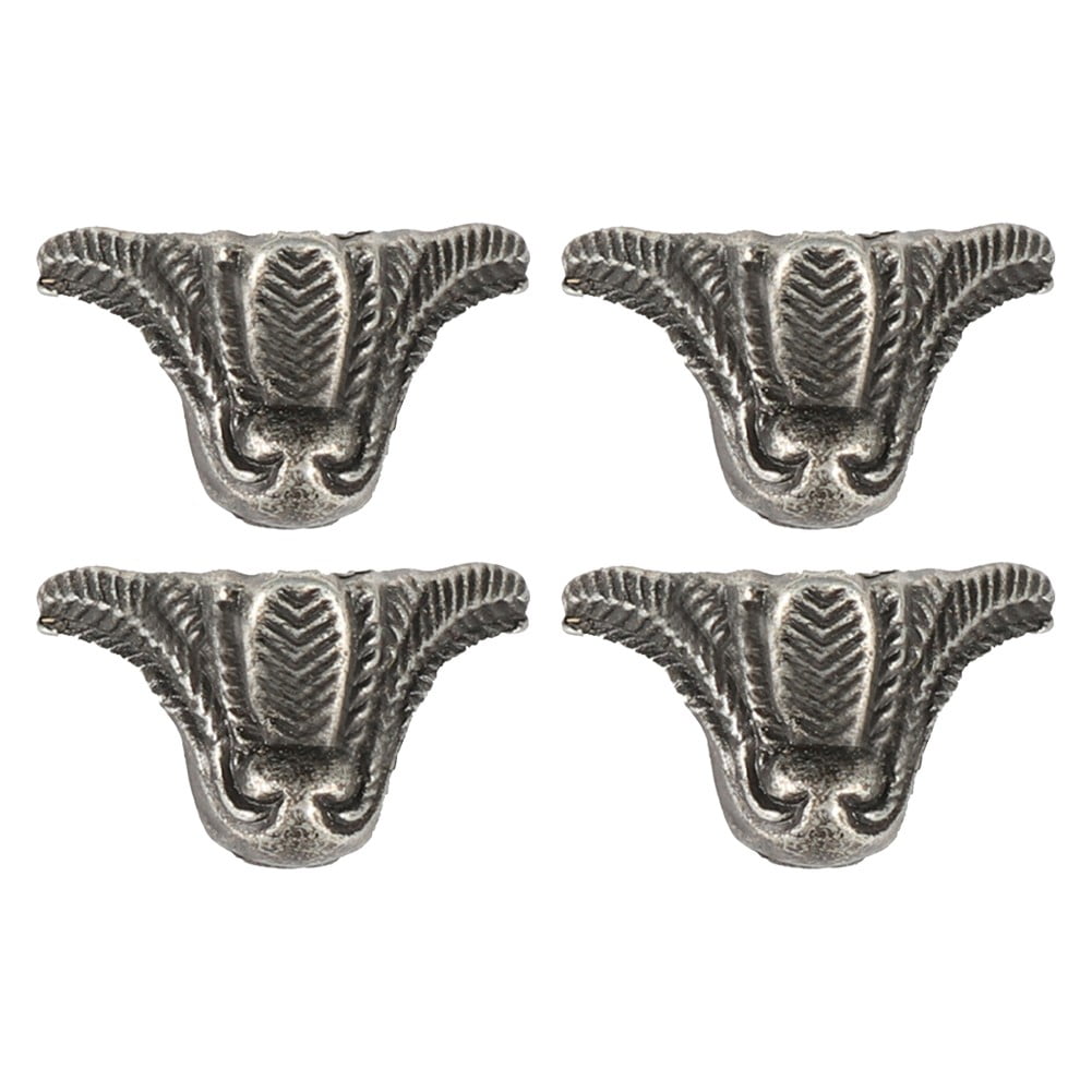 Leke Antique Corner Protectors Jewelry Box Decorative Metal Leg Corner ...