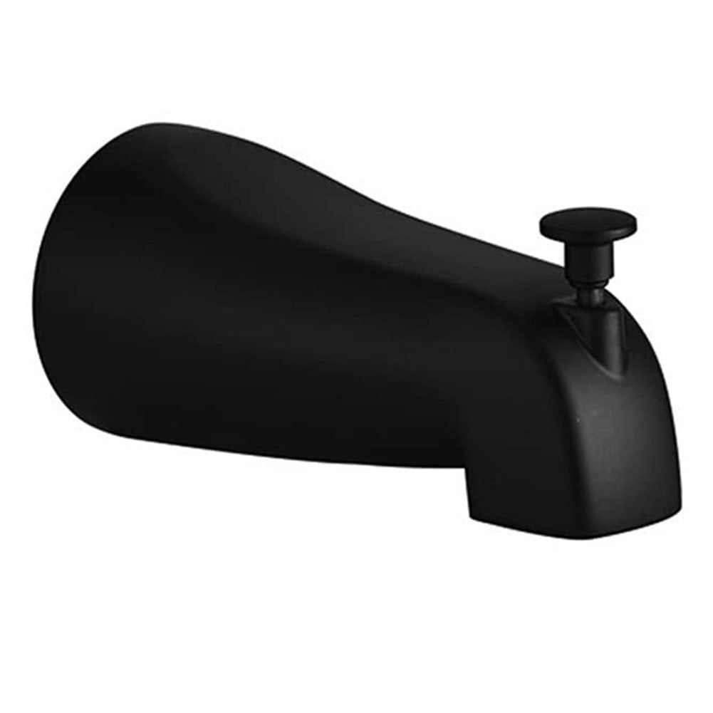 Leke Bathroom Spout Slip On Diverter Bathtub Nozzle Lower Outlet Faucet Bathtub Spout Spout