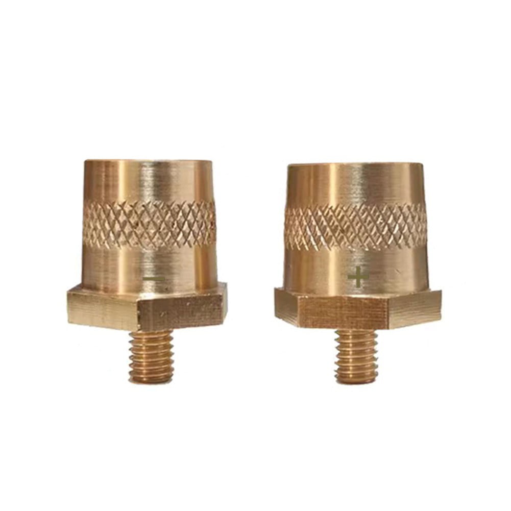 Leke Battery Pole Terminals Brass Battery Pole Positive Negative M6 ...