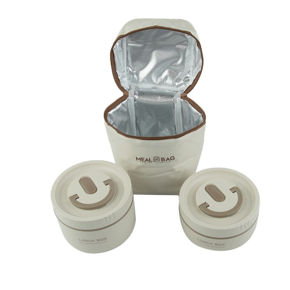 Leke Bento Box Adult Lunch Box,Portable Insulated Lunch Box Containers ...