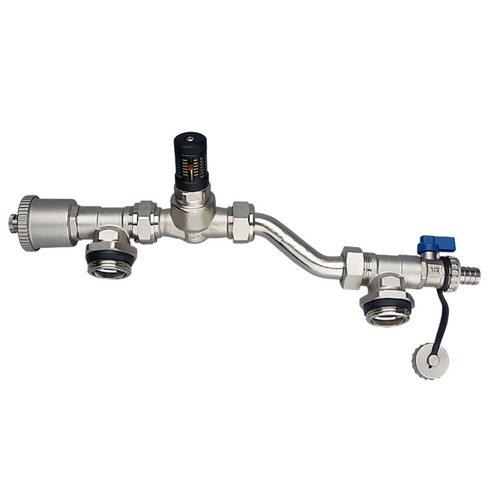 Leke Brass Differential Pressure Bypass Valve Pipe Connetor for ...