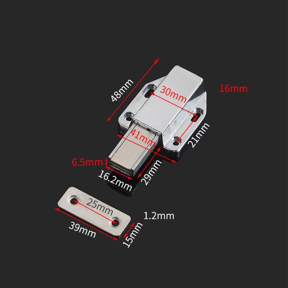 Leke Cabinet Catch Kitchen Door Stopper Drawer Magnetic Buffer For ...