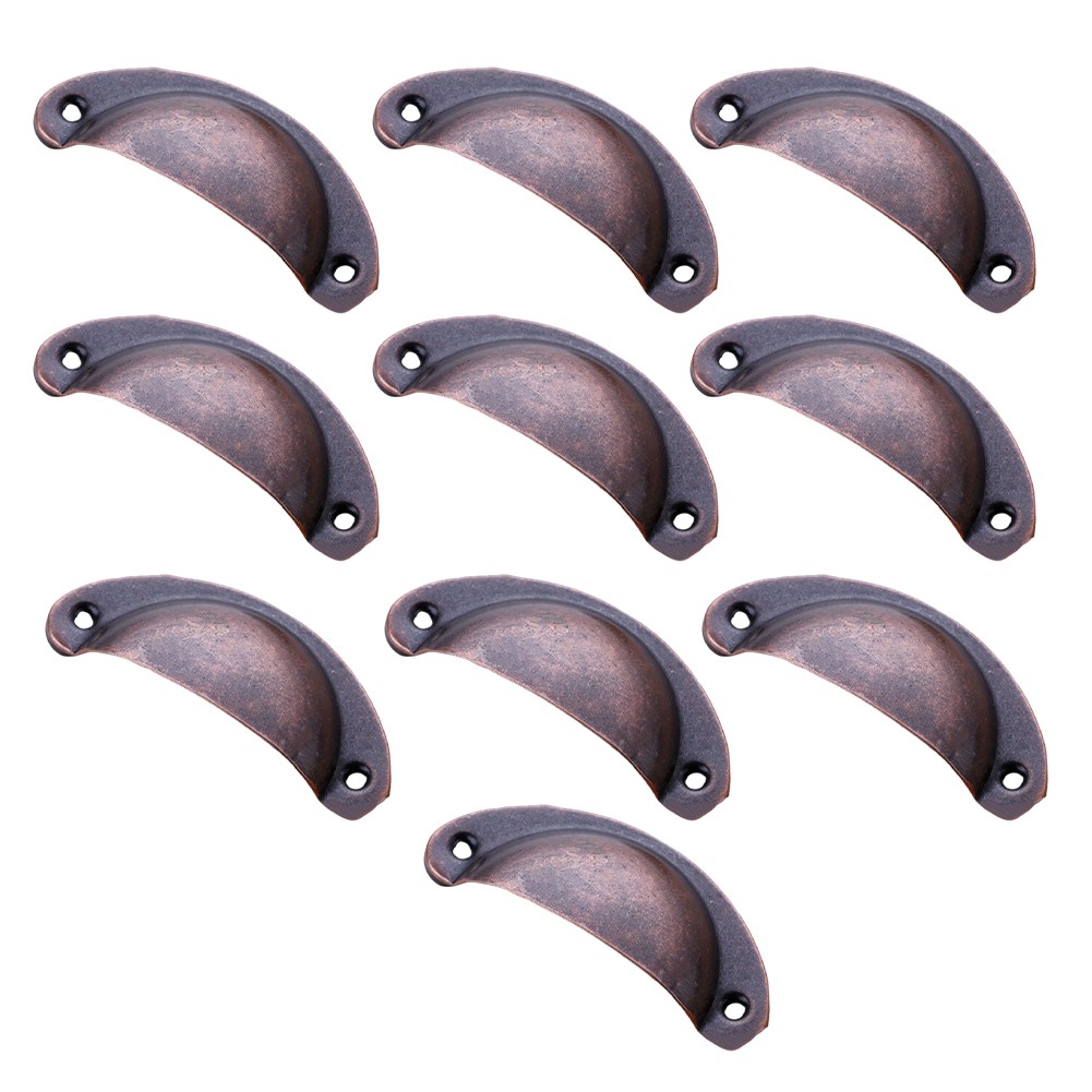 Leke Cabinet dumpling handle antique drawer shell handle iron ...