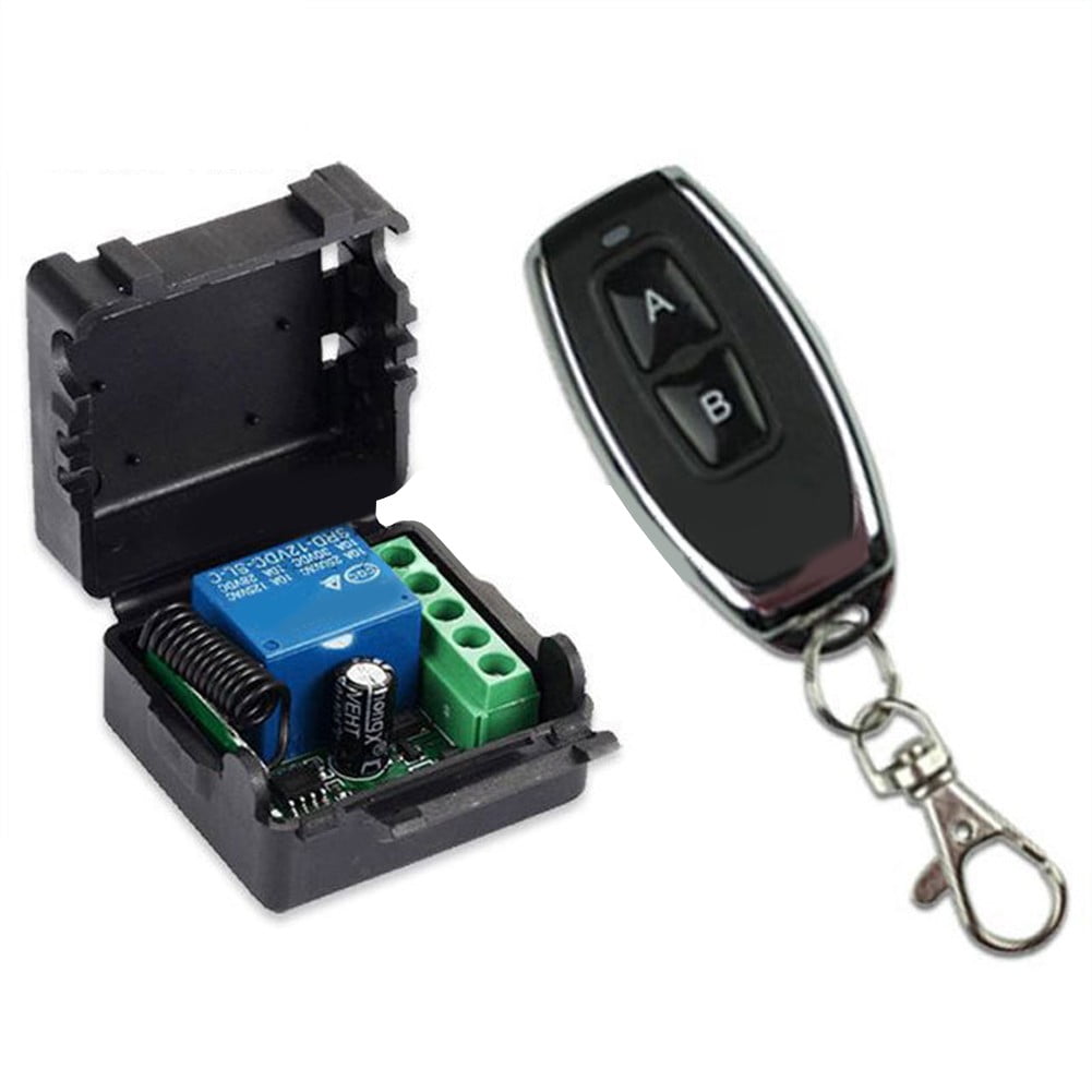 Leke DC12V Wireless Remote Control Switch Relay Receiver Module with ...