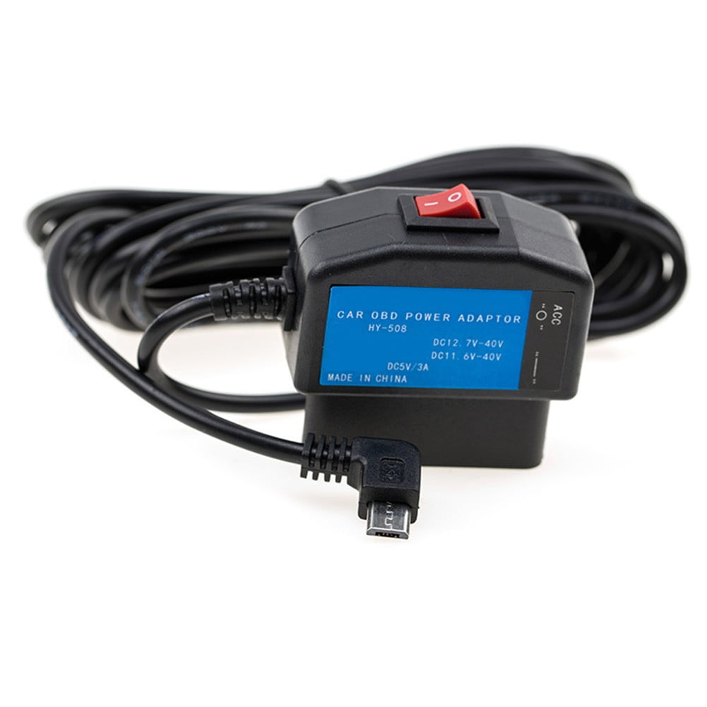 Leke Dash Cam Hardwire Kit, USB Connector Port, Low Voltage Protection ...