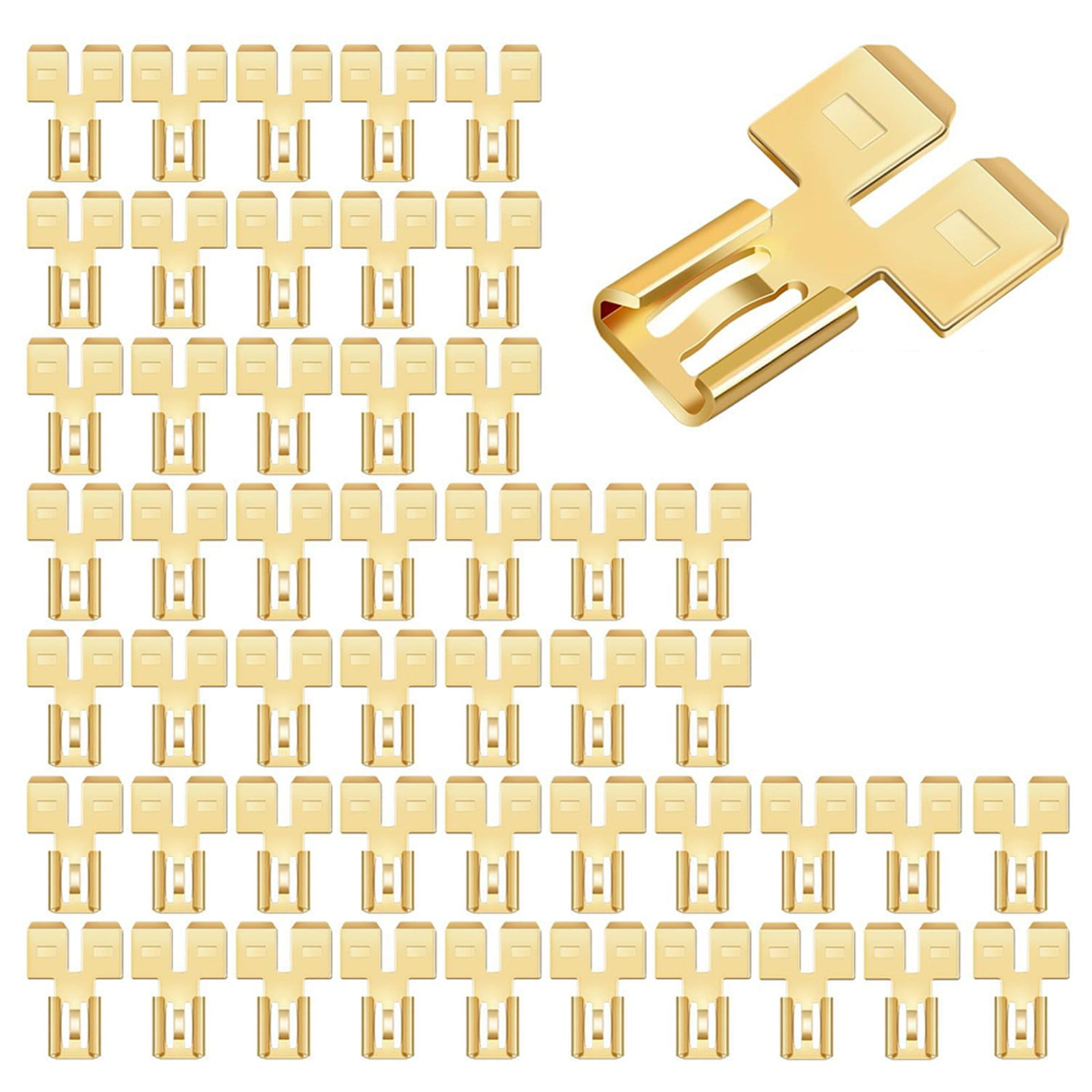 Leke Double Piggyback Spade Connector Quick Disconnect Electrical 2 Way ...