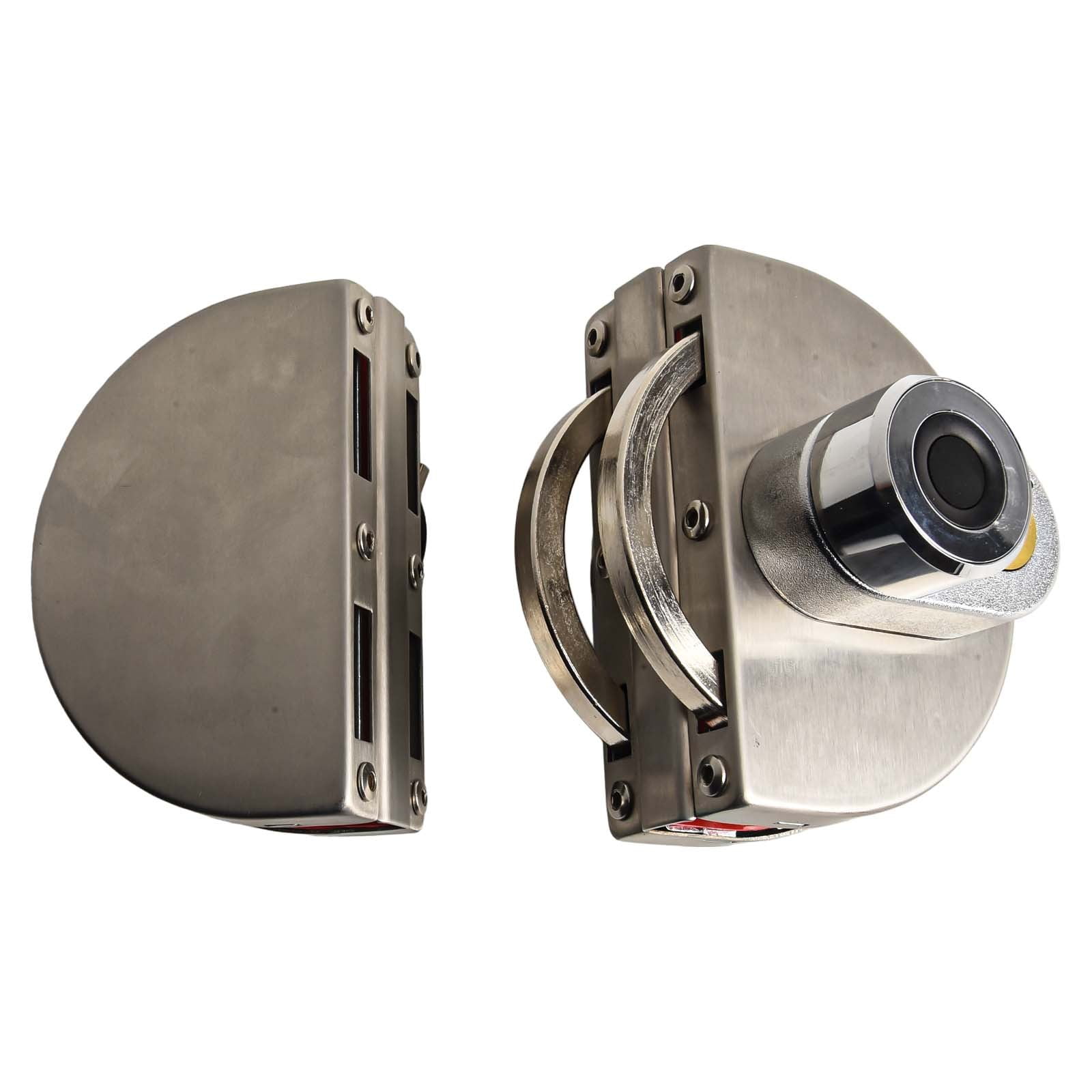 Leke Fingerprint Lock Glass Door Lock Intelligent Electronic Lock For 8 ...