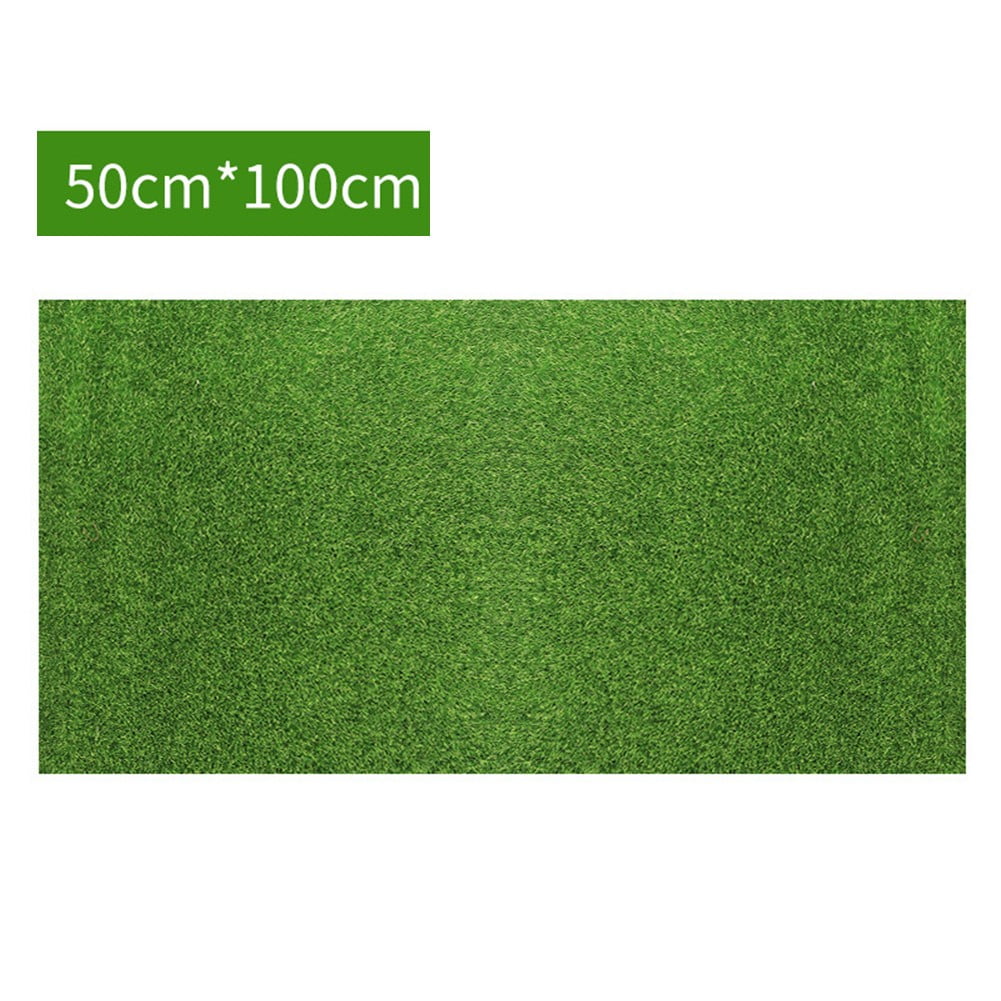 Leke Grass Mat Green Artificial Grass Fake Lawn Landscape DIY Garden ...
