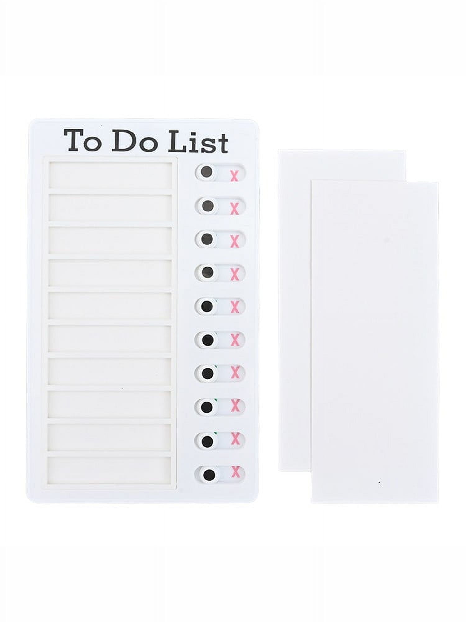 Leke Memo Reusable Checklist Plastic Board Chore Chart My Chores ...