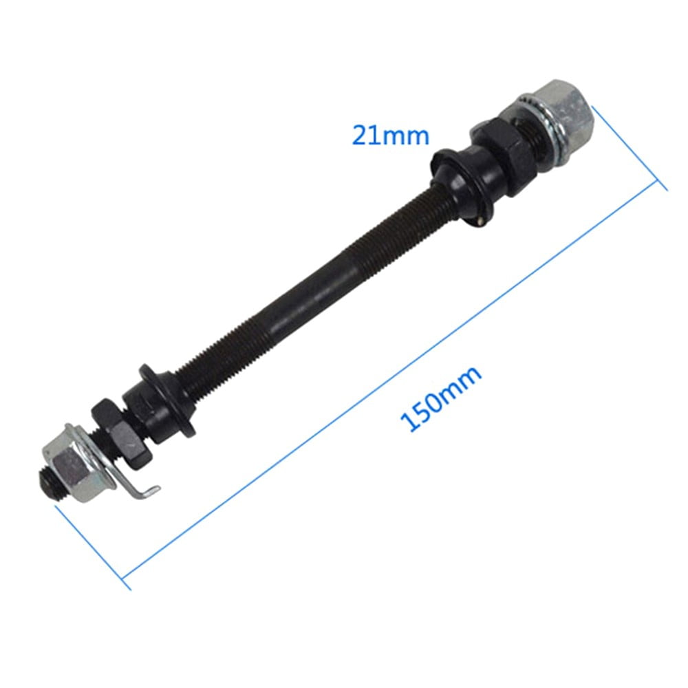 Leke Mountain Bike Bicycle Wheel Hub Axle Front Rear Solid Spindle ...