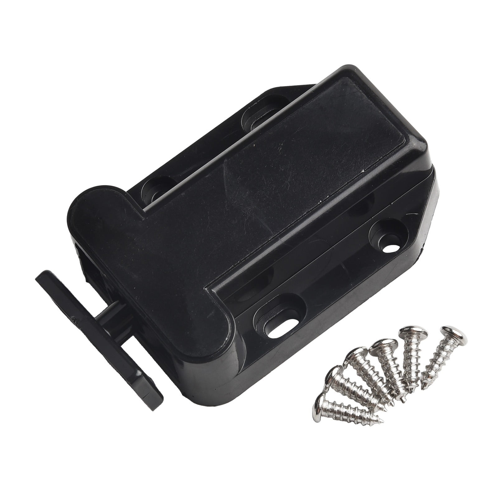 Leke Plastic Catch Lock Hatch Push Attic Cupboard Latch Press Lock ...