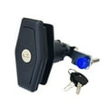 Leke Push Door Lock with 2 Keys Caravan Camper Compartment Door Locker ...