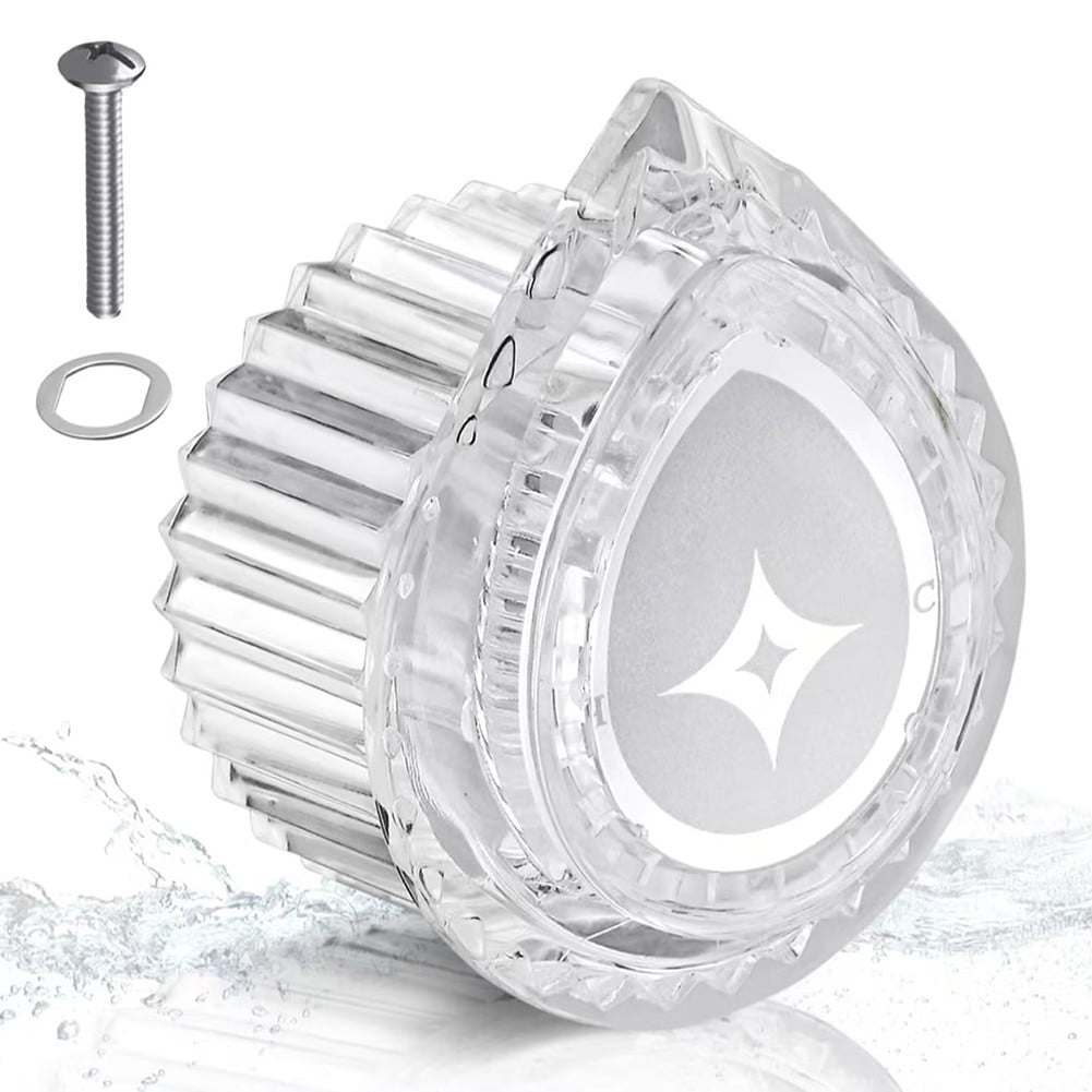 Leke Single Handle Shower Knob Replacement with Clear Temperature ...