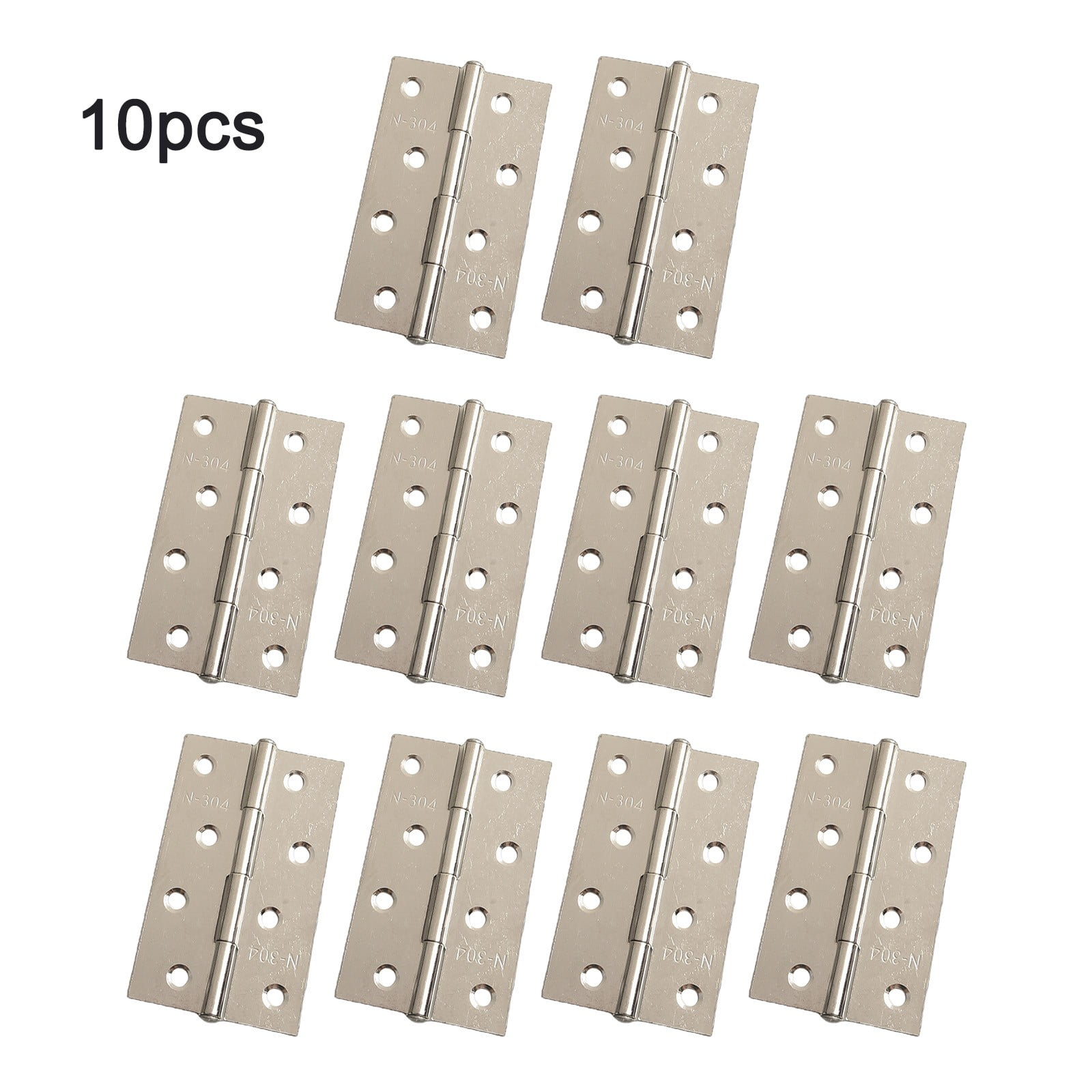 Leke Stainless Steel Flat Hinge for Cabinet Box Doors Usage Easy ...