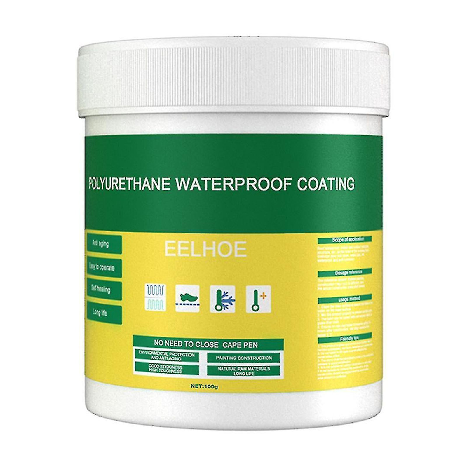 Leke Transparent Waterproof Adhesive Exterior Wall Bathroom Toilet ...