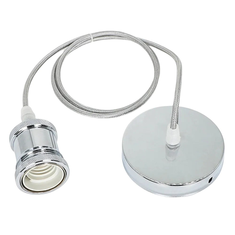 Leke Vintage Ceiling Pendant Fitting,E27 Lamp Pendant Light Fitting Kit ...