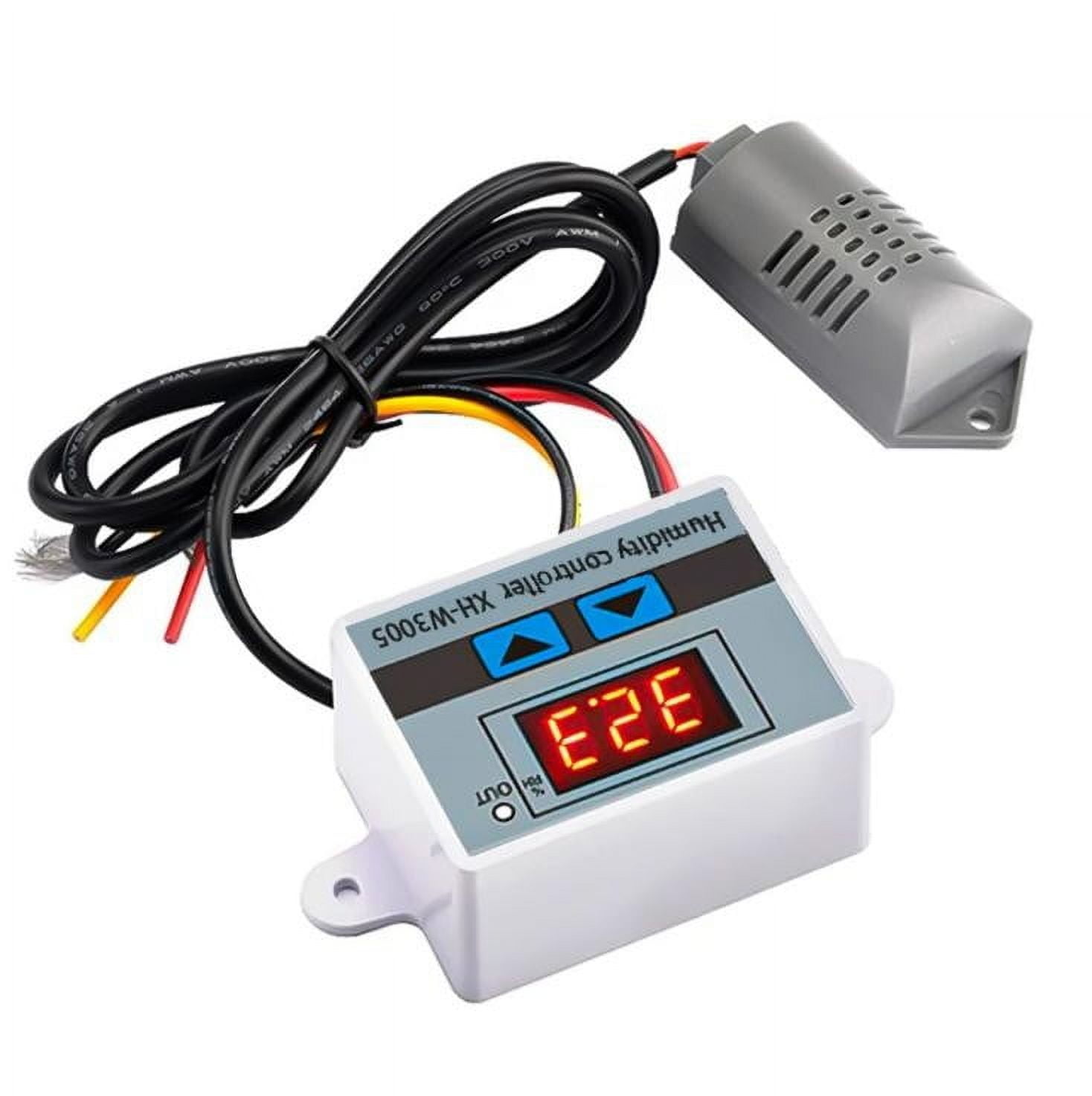 Leke XH-W3005 Digital Hygrometer Switch Controller Humidity Sensor 0~99%RH - Walmart.com