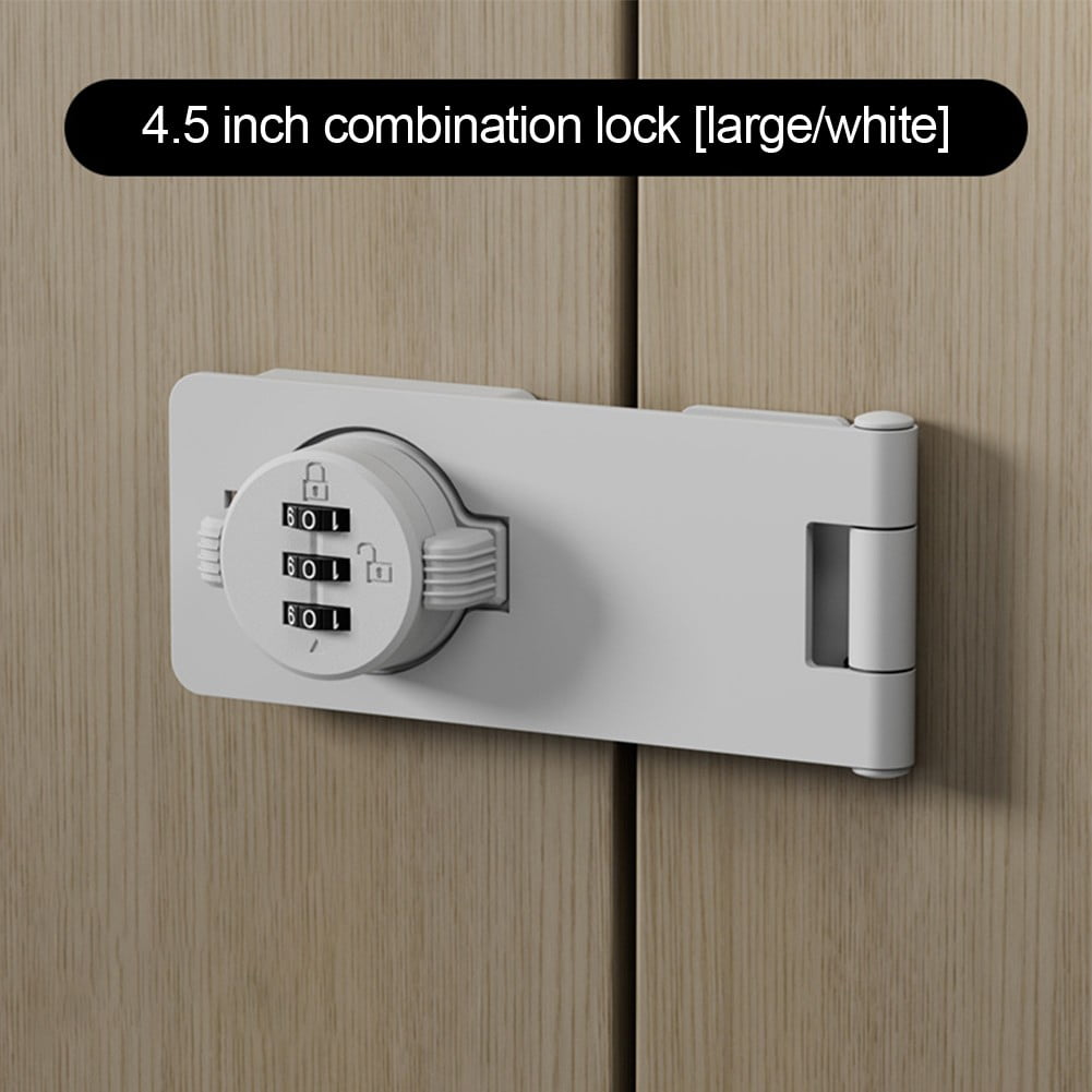 Leke room sliding door security combination lock bolt latch for drawer ...