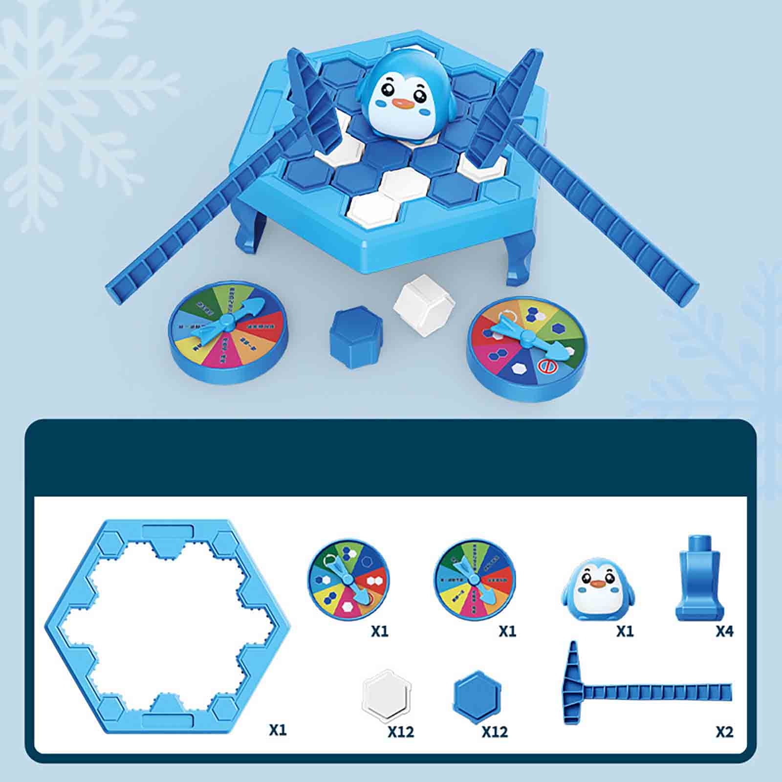 Lekihaqq 2 Packs Family Ice Breaker Game Set - Interactive Board Game ...