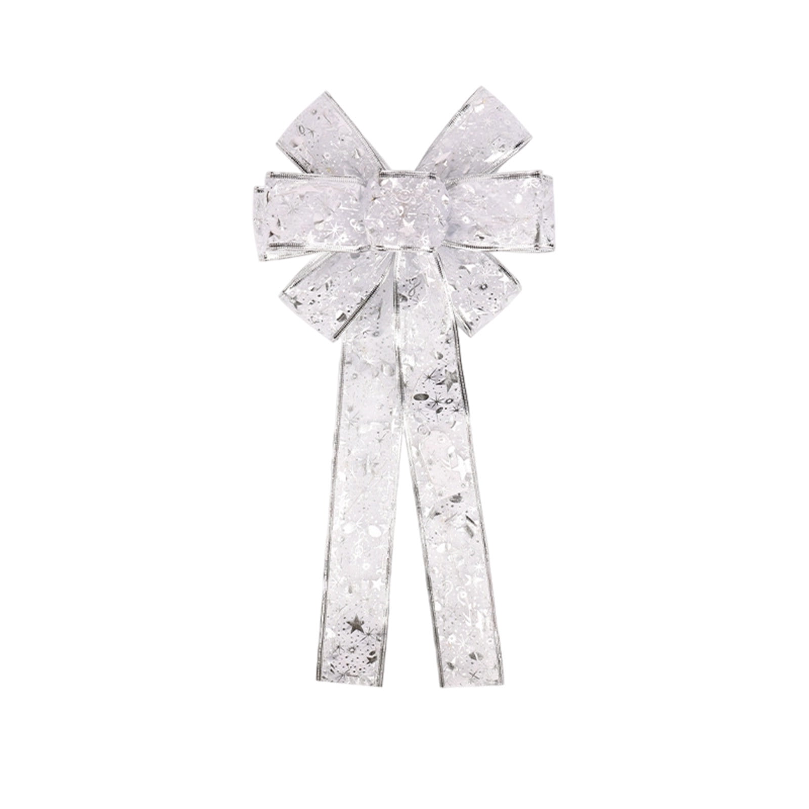 Lekihaqq Large LED Christmas Bows for Wreath, Christmas Wreath Bow with ...