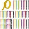 Lekou Reusable Mixed Size Hook and Loop Cable Ties 60 Pcs for Wire ...