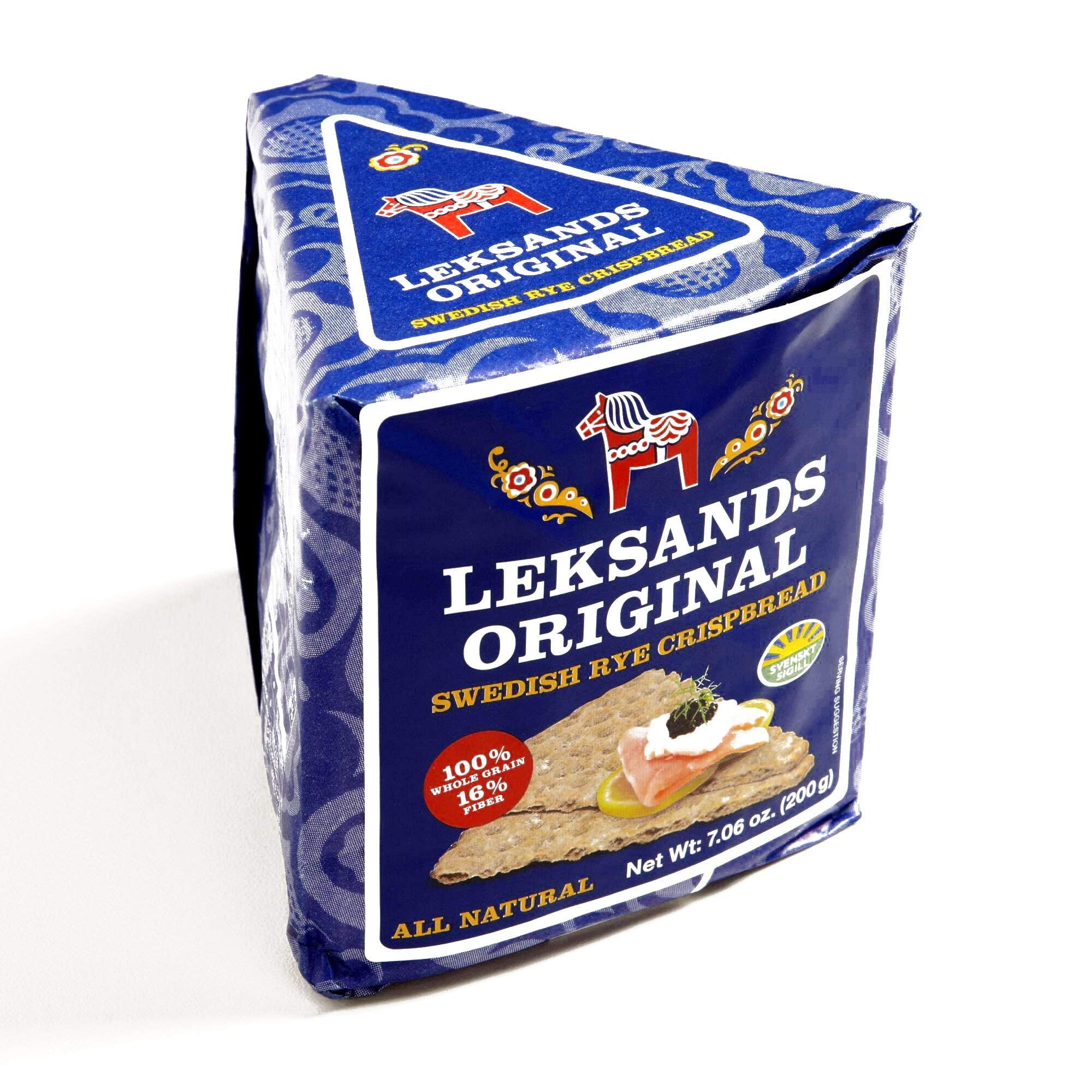 Leksands Original Triangle Crispbread DC20 7.05 oz each (3 Items Per ...