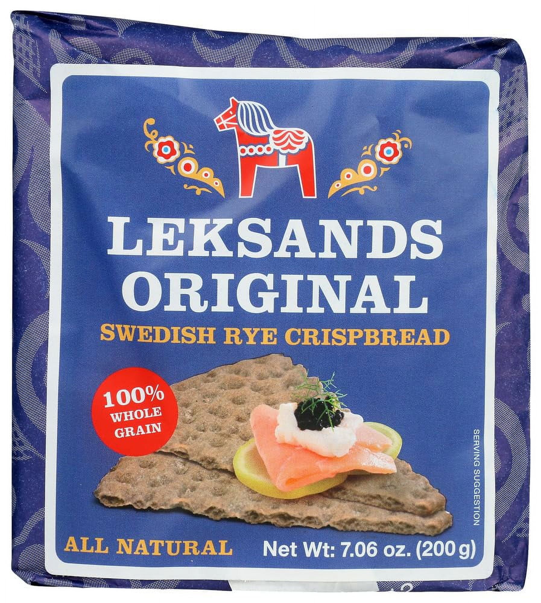 Leksands Original Triangle Crispbread IRF13 7.05 oz each (3 Items Per ...