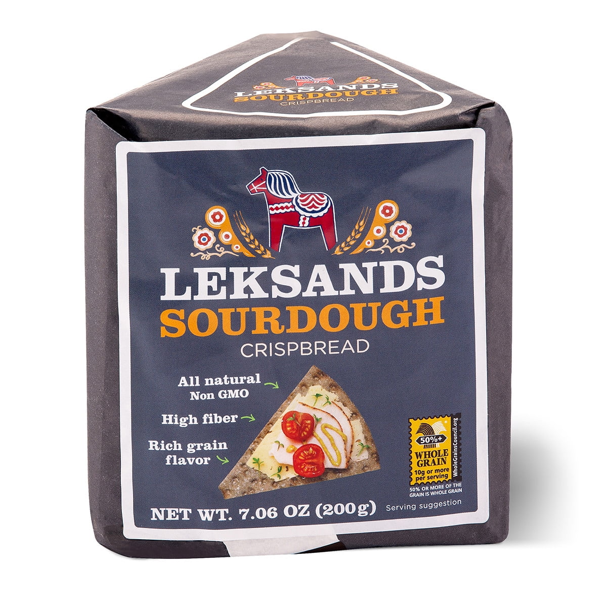 Leksands Sourdough Crispbread Triangle, 7.06oz (Pack of 3) - Walmart.com