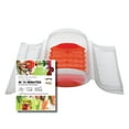 Lekue 3-4 Person Steam Case with Draining Tray and 10 Minute Cookbook ...