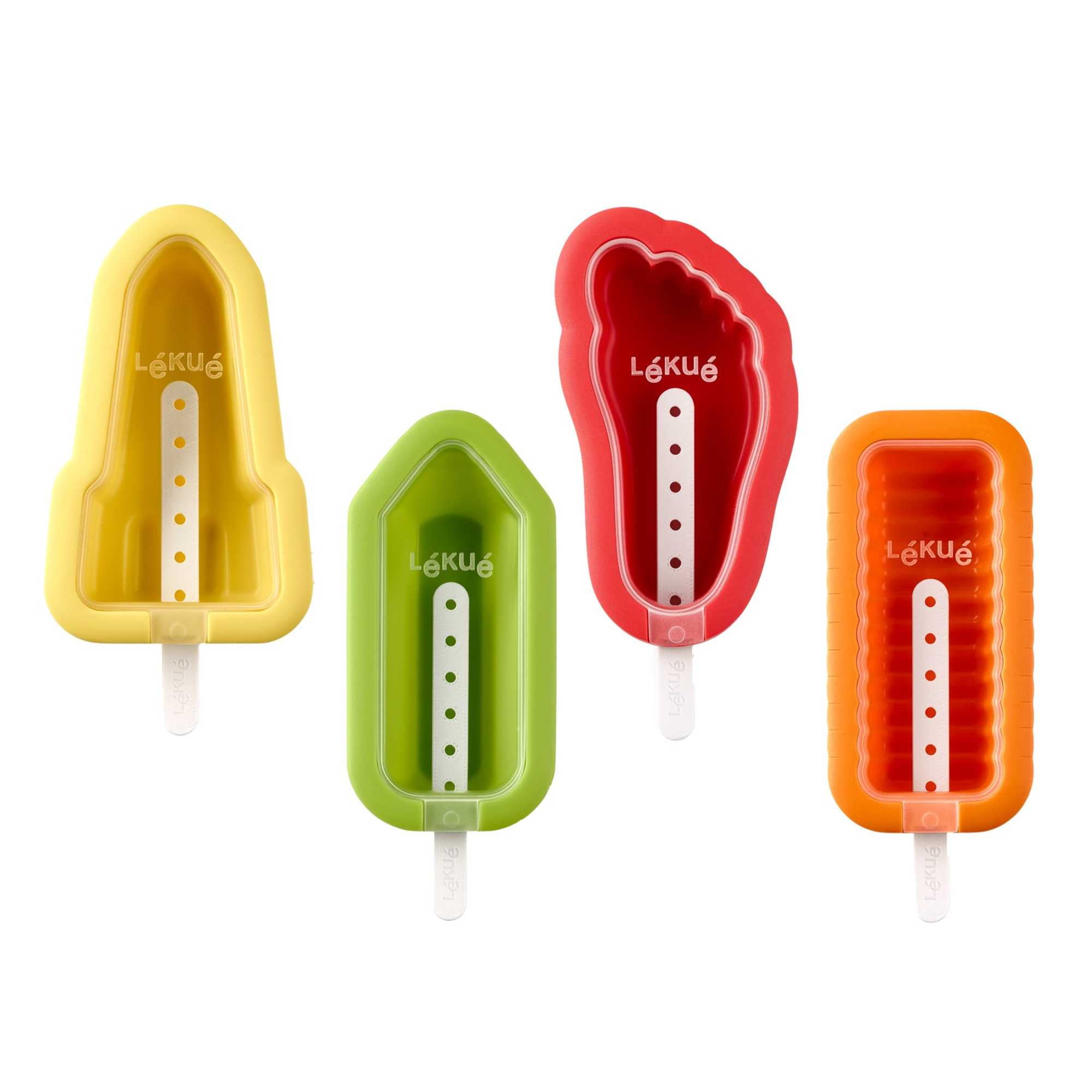 Lekue Iconic Ice Cream Shapes (4 Units), Multicolour - Walmart.com