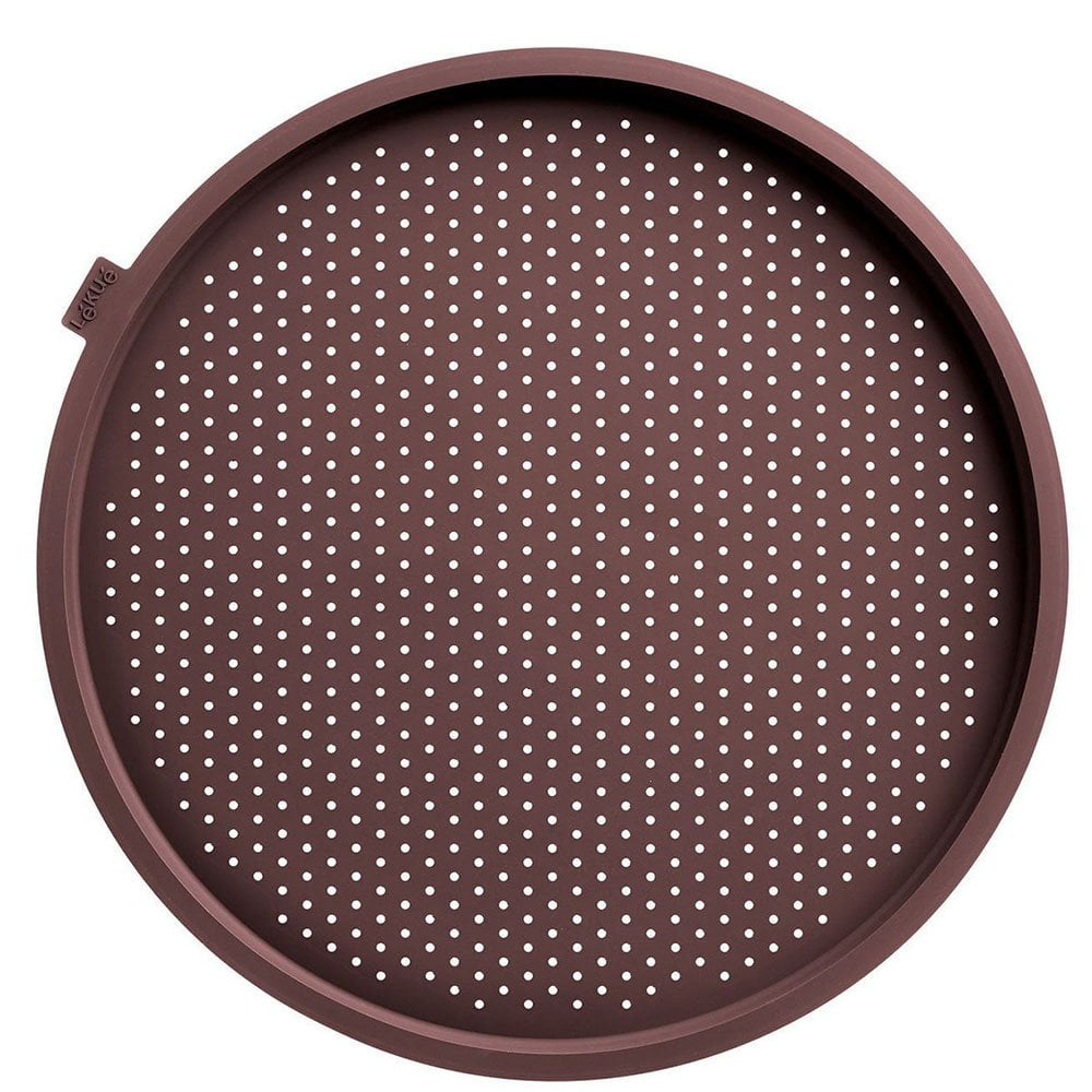 Lekue Perforated Pizza Mat, 14", Brown - Walmart.com