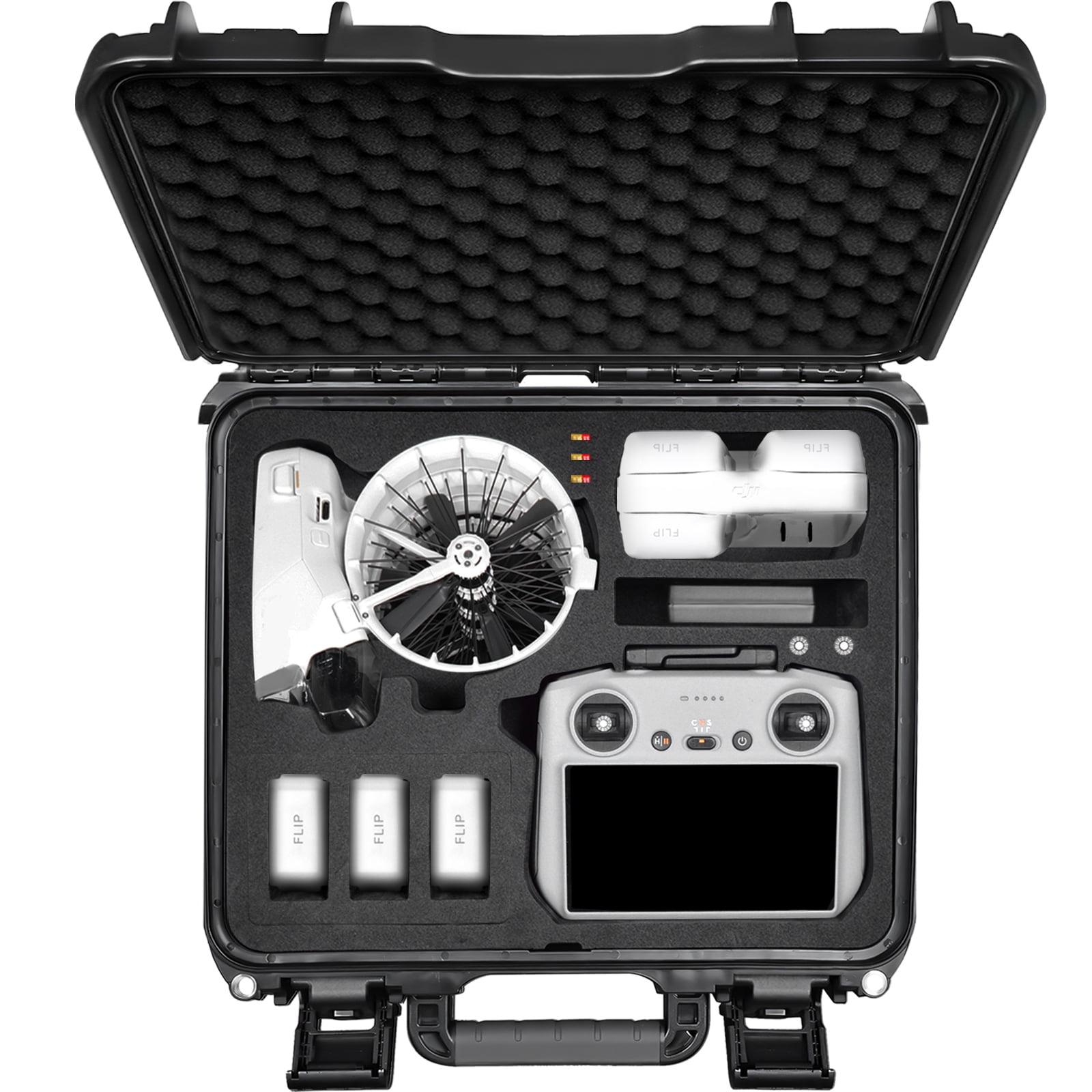 Lekufee Portable Waterproof Hard Case for DJI Flip Drone,DJI Flip Fly ...