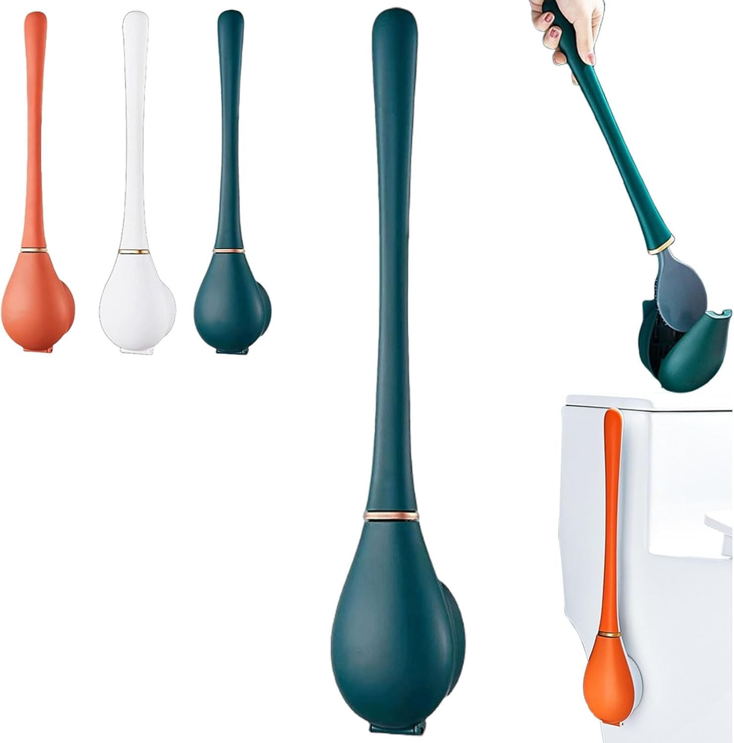 Lekxagabo Toilet Stick, Modern Flexible Silicone Toilet Caspa for Home ...