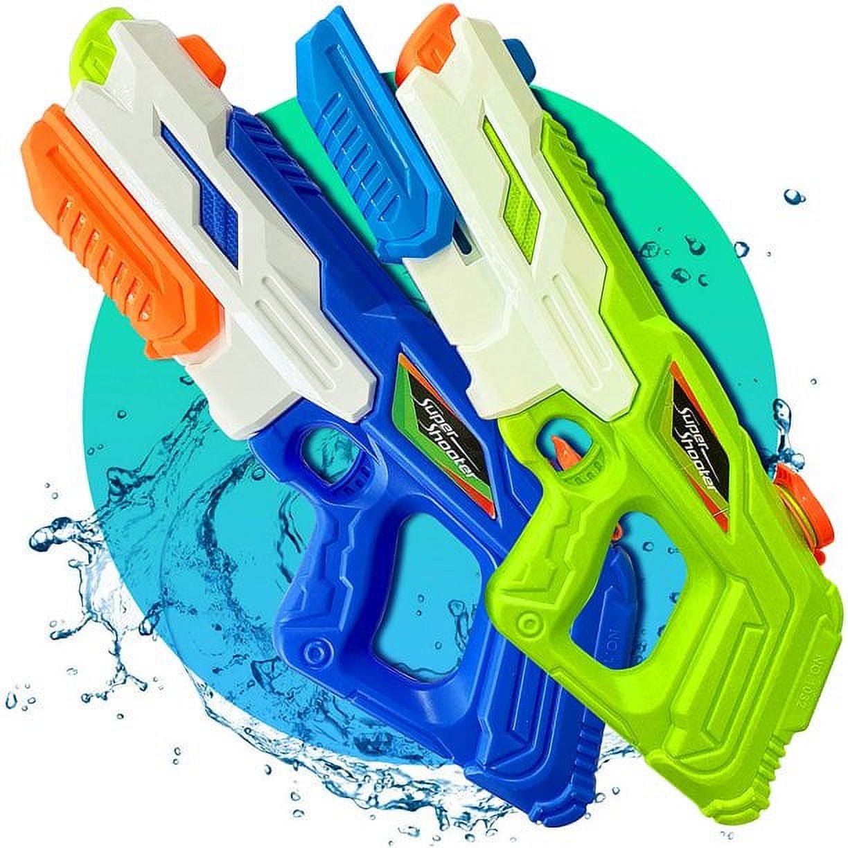 Lelaffet Super Water Gun Soaker Squirt Pool Shooters Beach Blaster Toys ...