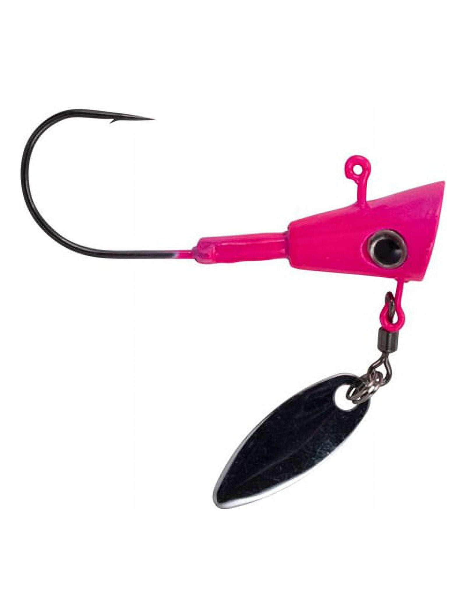 Leland 17410 Fin Spin 3pc Pack 1/16 oz Pink - Walmart.com