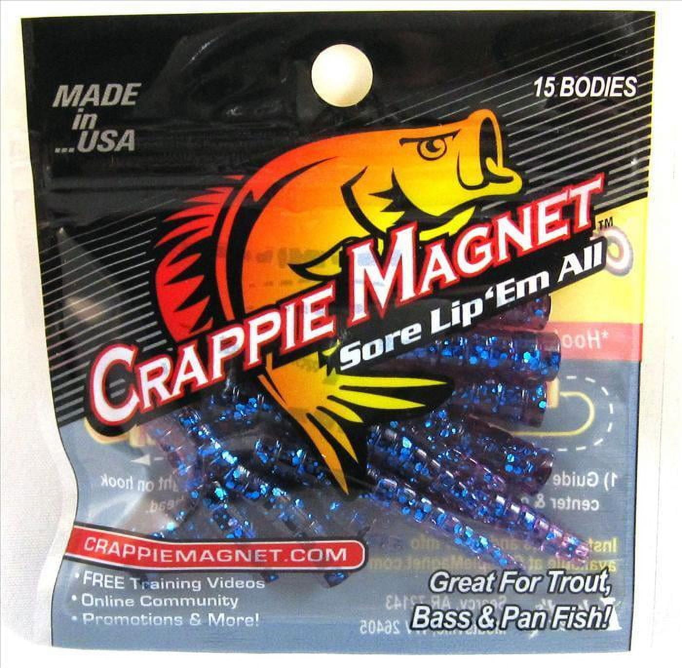 Leland 87231 Crappie Magnet 15 Pc. Body Pack Midnight Blue 15 Per Pack ...
