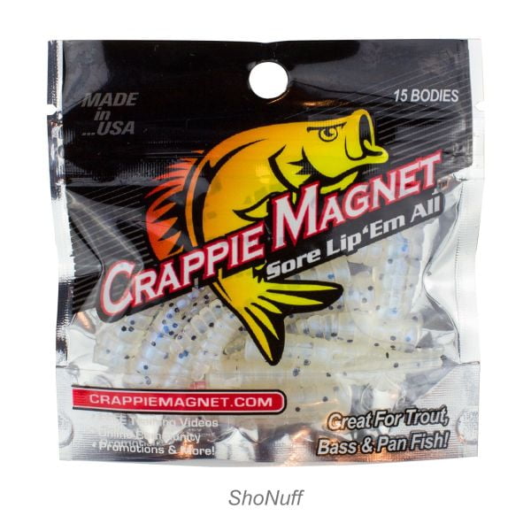 Leland Lures Crappie Magnet 15" Fishing Lures for Crappie, 15-Count ...