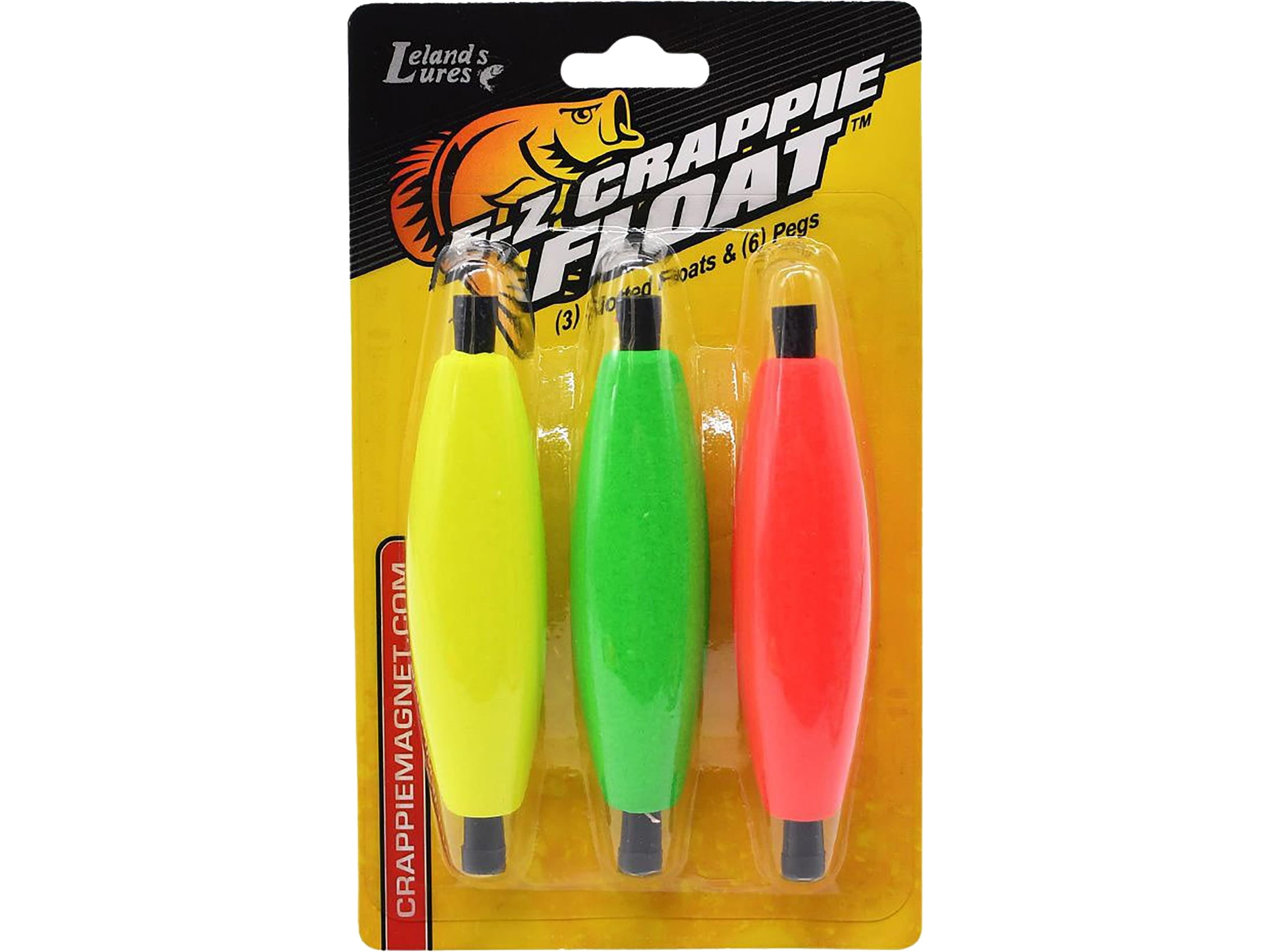 Leland Lures Crappie Magnet 2" E-Z Crappie Float - 87609 - Walmart.com