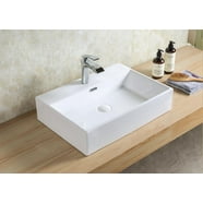 Aquaterior 12" Vessel Sink Above Counter Washing Basin Bowl Bathroom ...