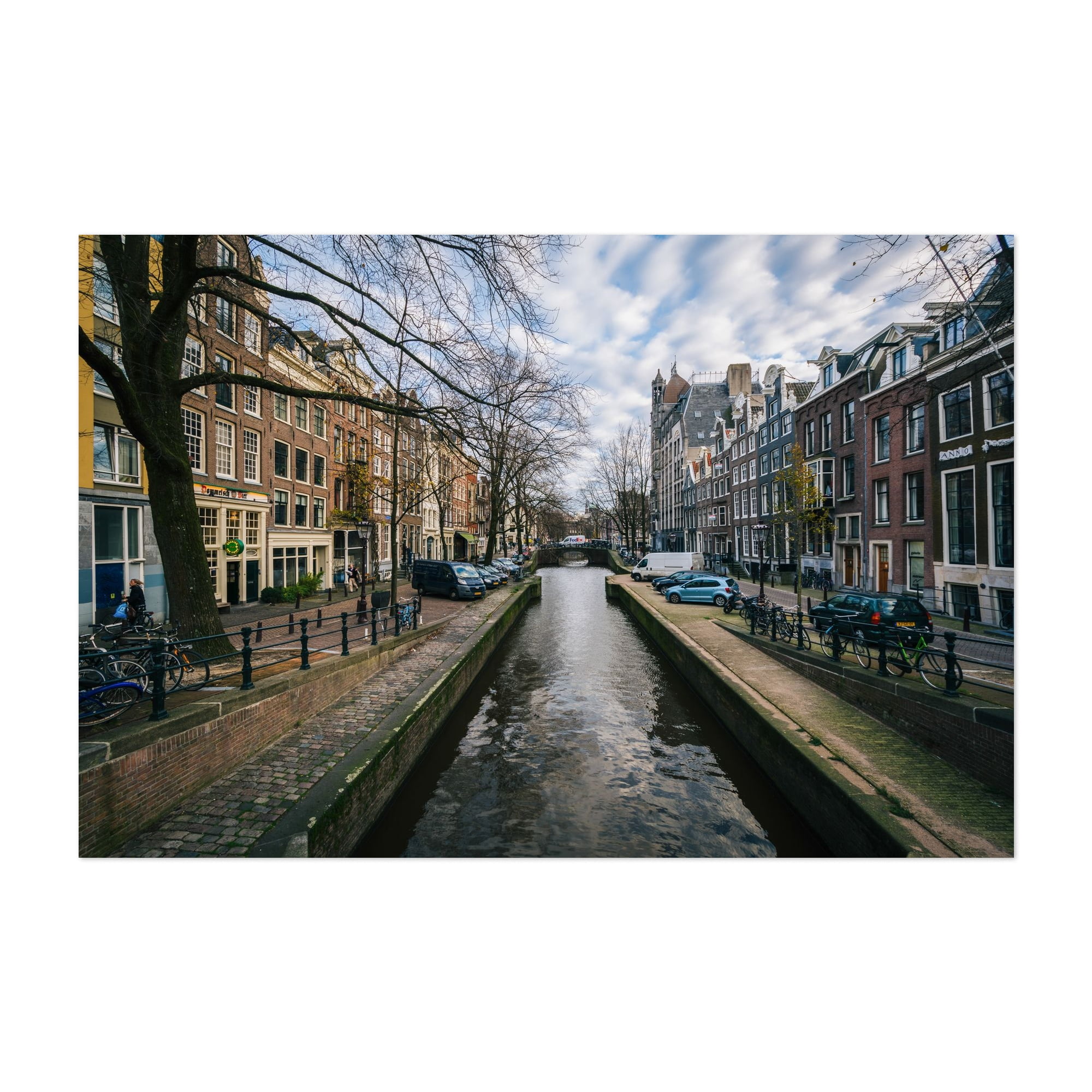 The Leliegracht Canal - Amsterdam Netherlands Photography City ...