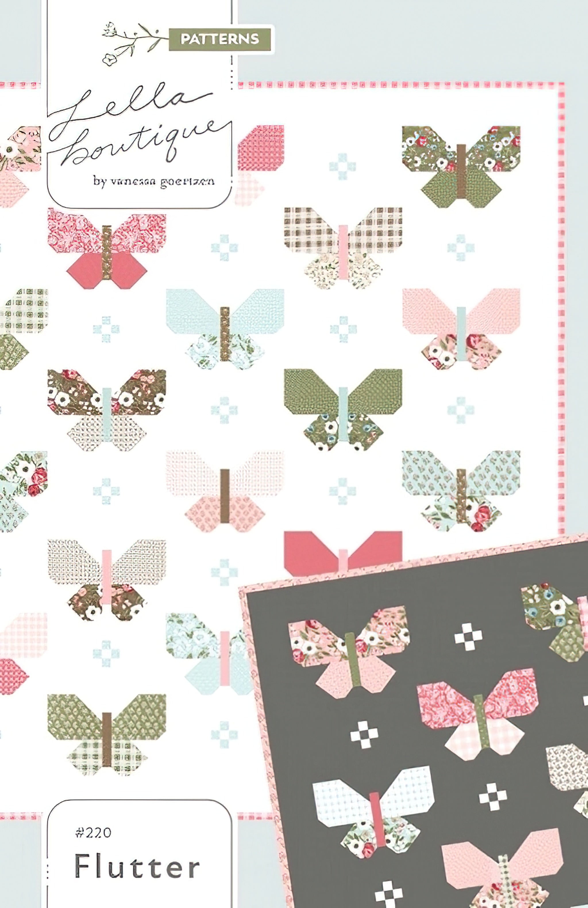 Lella Boutique - Flutter Quilt Pattern - Walmart.com