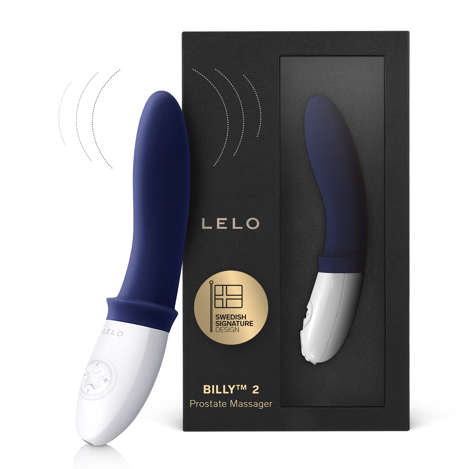 LELO Billy 2 Prostate Massager with 8 Vibration Modes, Latex, for Men, Deep Blue - Walmart.com