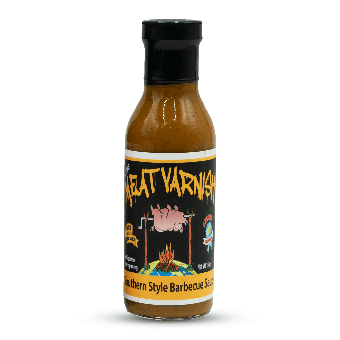 Lem's Meat Varnish BBQ Sauce (Southern Gold Mustard) - 15 oz. jar ...