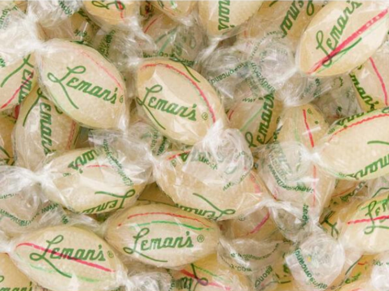 Leman's Mints Football Shaped Peppermints Individually Wrapped Hard ...