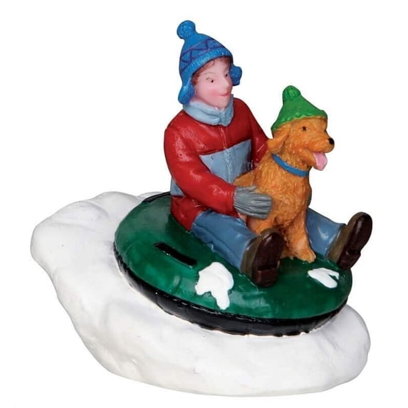 Lemax Village Collection: Tubing Buddies Figurine - Village Accessories ...