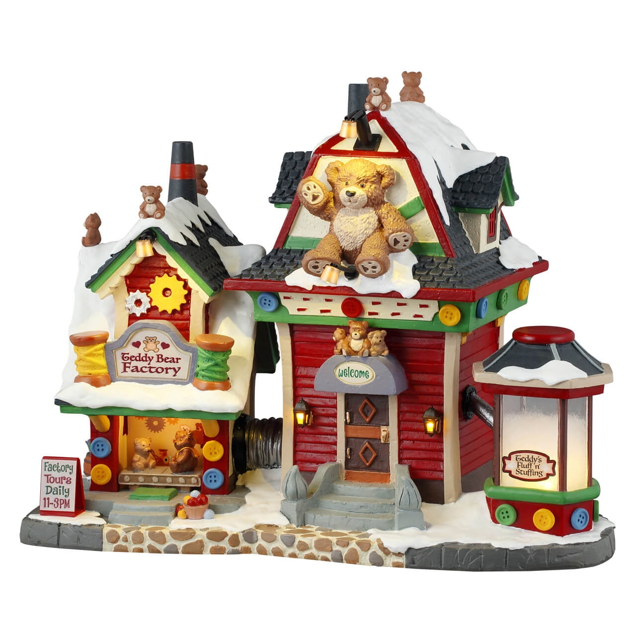 LEMAX Teddy Bear Factory, With 4.5V 100Ma Adaptor #55312 - Walmart.com