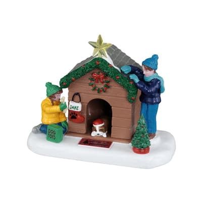 Lemax® Doghouse Christmas - Christmas Village Home Decor - Walmart.com