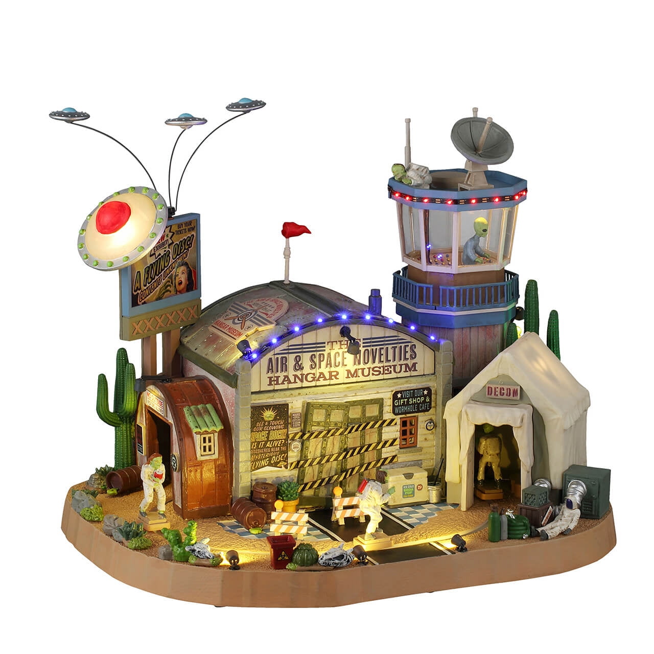 LEMAX The Air & Space Novelties Hangar Museum, With #55301 - Walmart.com