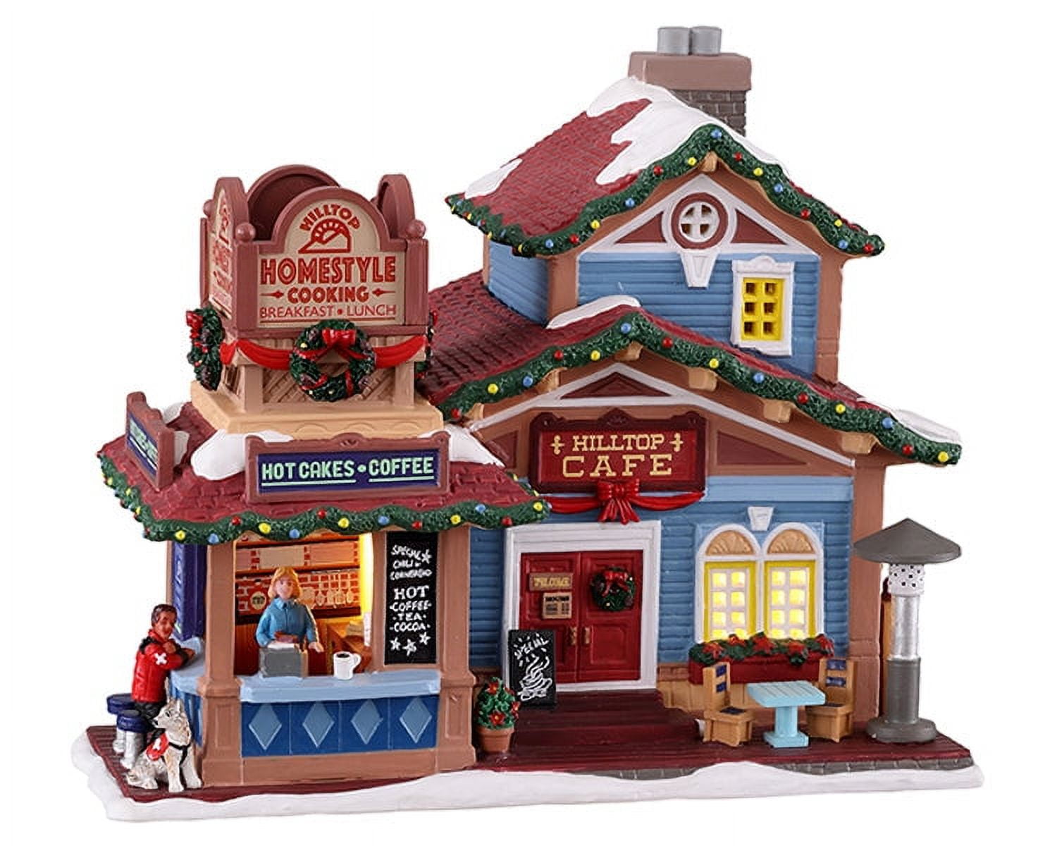 Lemax Village Collection Hilltop Café #15799 - Walmart.com